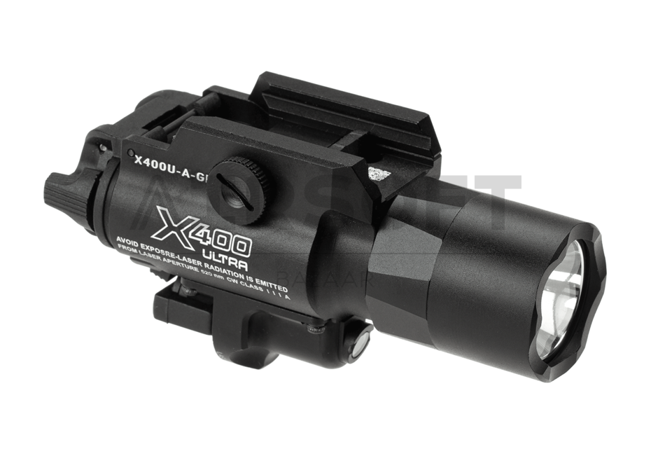 X400 Ultra Pistol Light / Laser Module Green – Airsoft Bazaar